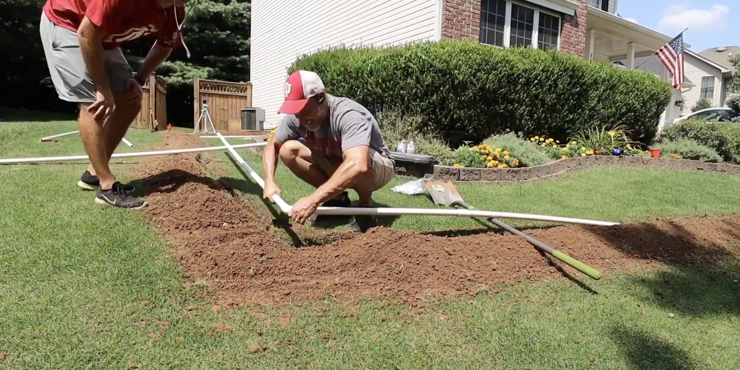 Irrigreen Installation for the Smart Spinkler System