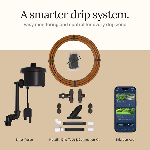 Irrigreen Smart Drip System - App-Controlled Precision Irrigation